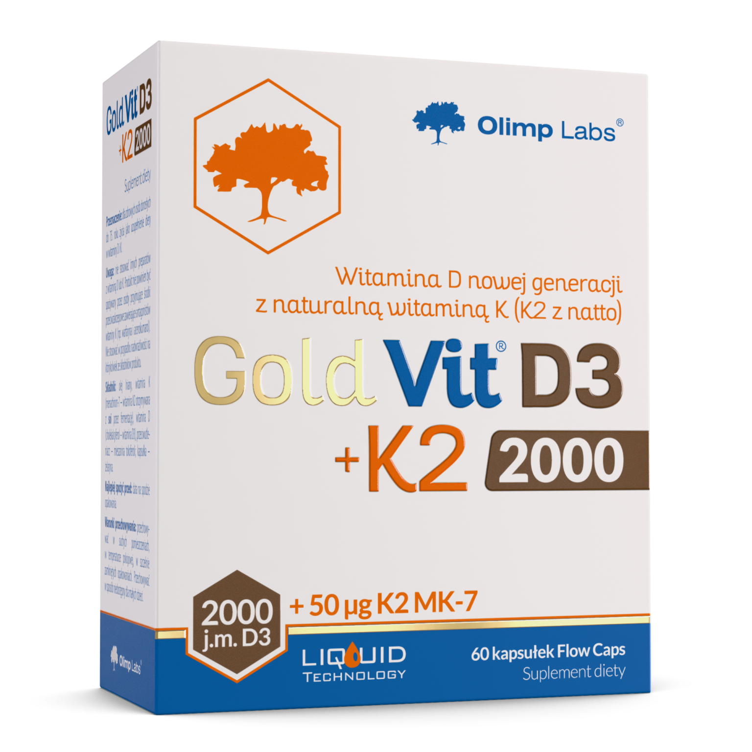 Olimp Labs Gold-Vit® D3 2000IU+K2 natto – vitaminibaltics.com